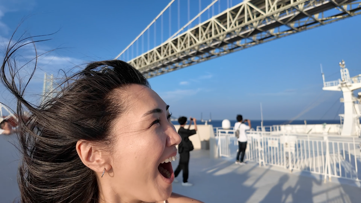 Vlog: The Jumbo Ferry from Takamatsu to Kobe | Private Cabin, Setouchi Views & Akashi Bridge